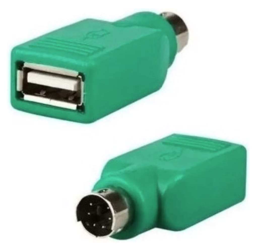 Cople Adaptador Usb Hembra A Ps2 Macho Mitzu Pack C/2 | PC NOW